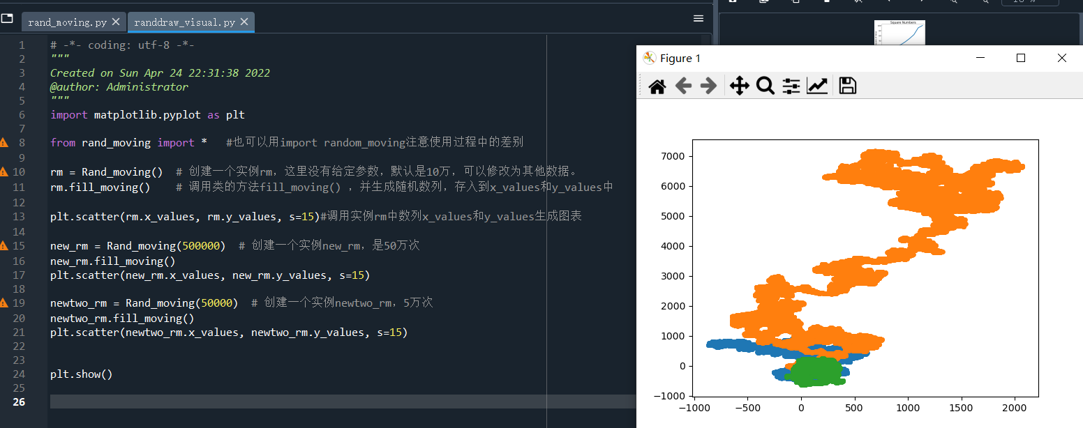 Python数据可视化 Matplotlib入门2 利用随机函数生成变化图形 极客之音 